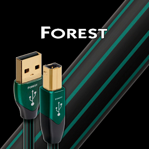 Audioquest Forest USB Cable with Precision Gold-Plated Plugs