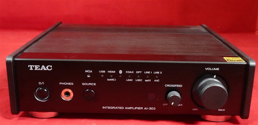 TEAC AI 303 Intergrated Amplifier w/DAC Demo
